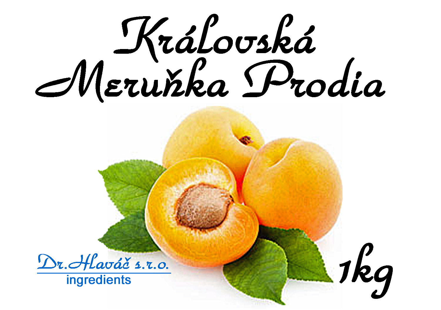 Dr.Hlaváč - Královská MERUŇKA Prodia 1kg | Suroviny pro pekaře, cukráře ...